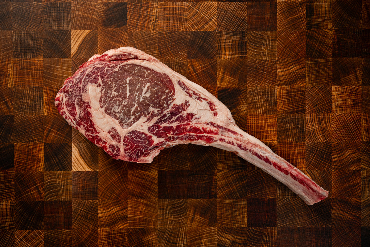 Certified ONYA® Tomahawk Ribeye | As Tender As Wagyu | 100% American ...