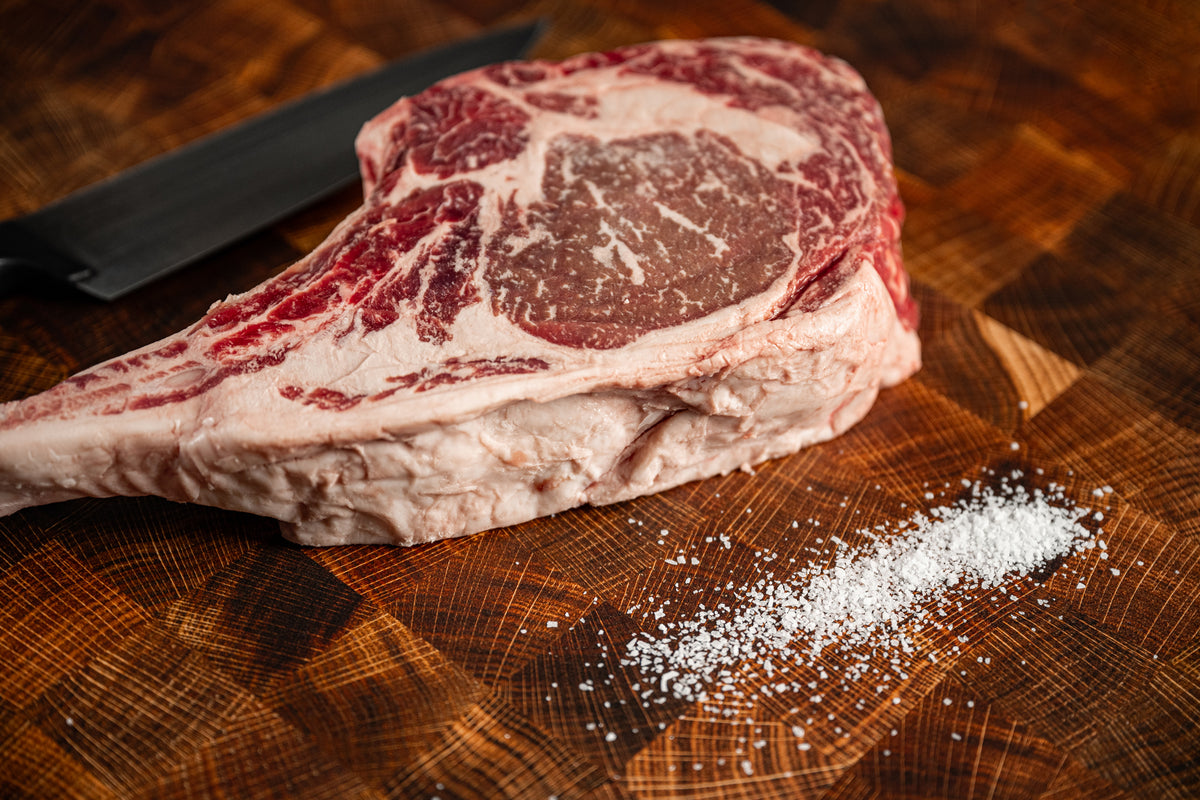Certified ONYA® Tomahawk Ribeye | As Tender As Wagyu | 100% American ...