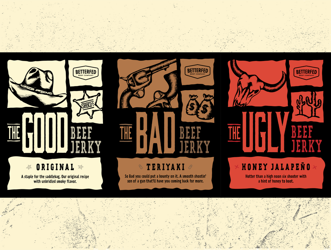The Good - Original Beef Jerky | BetterFed Beef | 100% American Beef